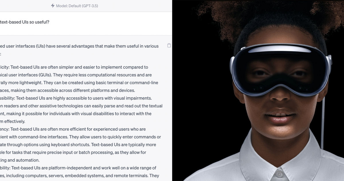Two visions of the future