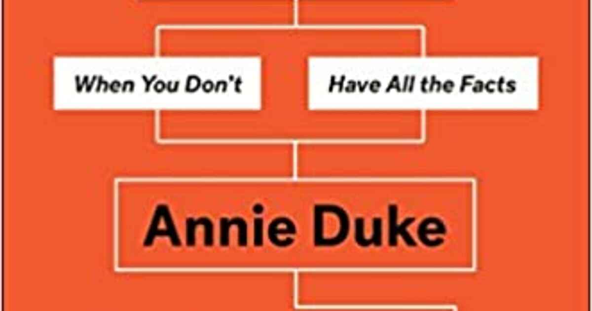 Cliff Notes Version of Thinking in Bets by Annie Duke