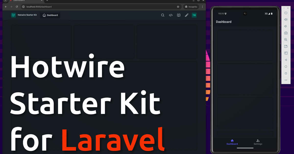 Hotwire Starter Kit for Laravel