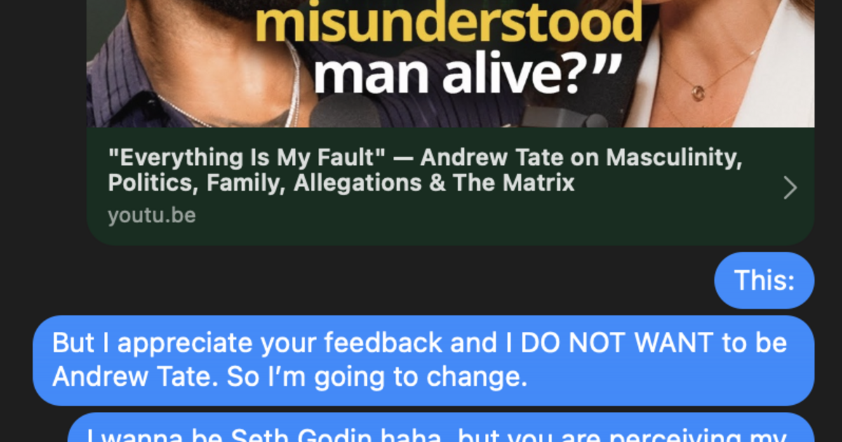 In Defense of Andrew Tate